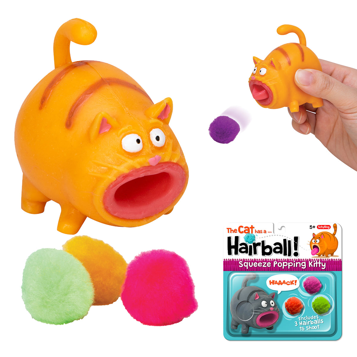 Hairball Kitty – Sea & Sky Sensory Co
